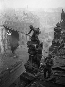 What’s the context? 2 May 1945: Raising a Flag over the Reichstag ...