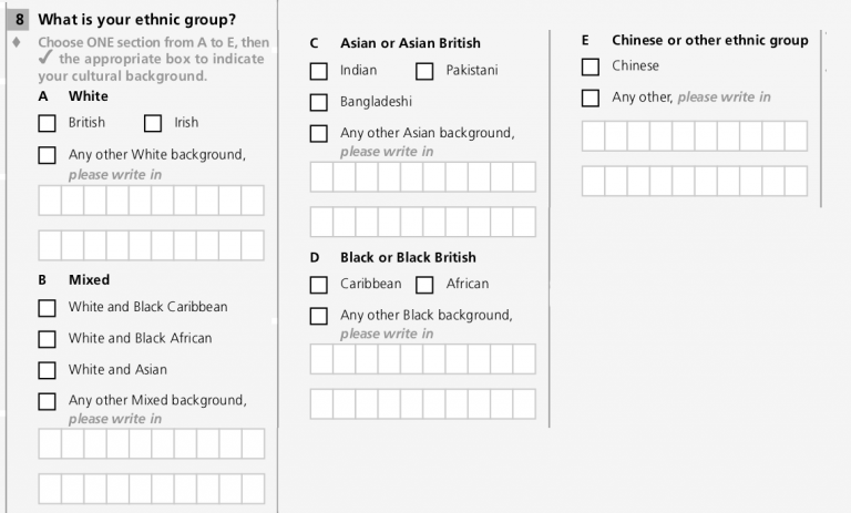 50 years of collecting ethnicity data – History of government