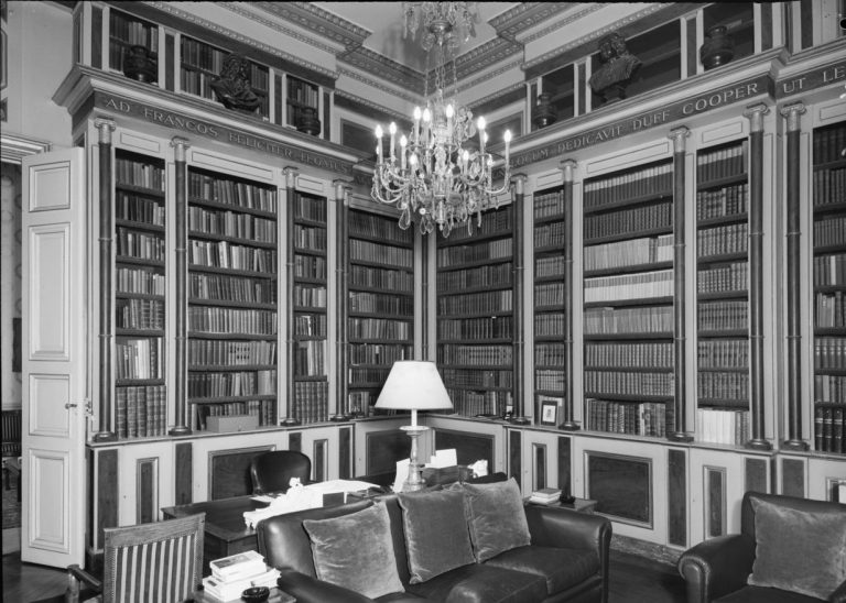 Reopening the British Embassy following the liberation of Paris ...
